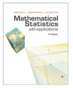 [수리통계학] Wackerly, Mendenhall, Scheaffer, Mathematical statistics with ...
